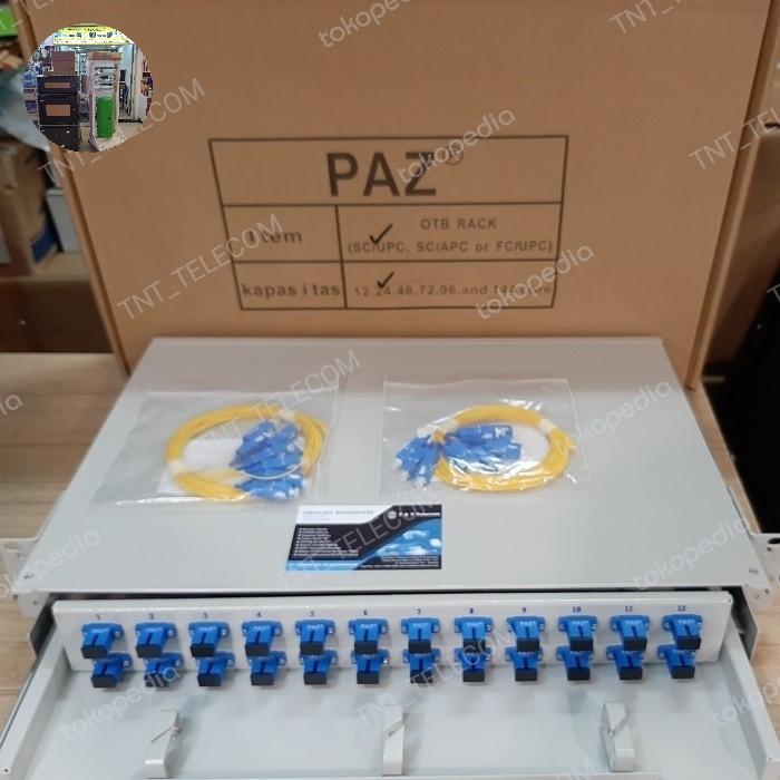 Jual OTB Rackmount 24 Core + Pigtail SC / UPC Merk PAZ - Jakarta Pusat ...