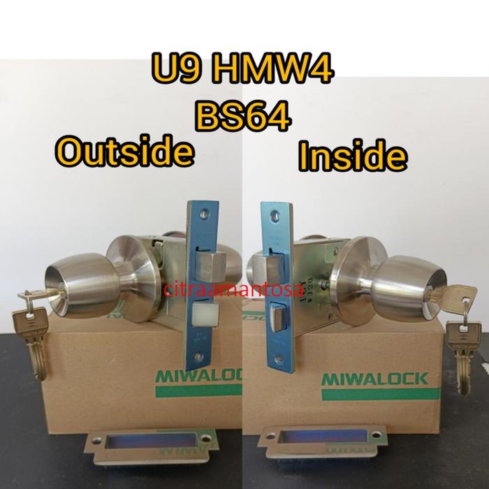 Jual Miwa U9 HMW4 64/40 ST Integral Lock Key - Key - Jakarta Selatan ...