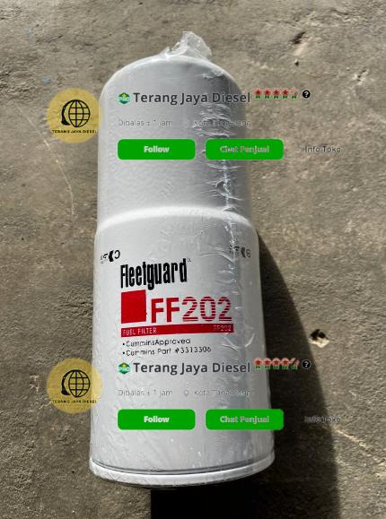 Jual Fuel Filter FF202 FF 202 FF-202 P550202 600-311-7111 - Kota ...