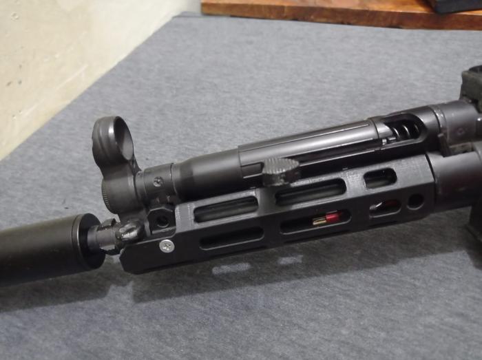 Jual Ris Ras MP5 AEG/WGB Tactical MLok - Kota Bandar Lampung - R.A.W ...