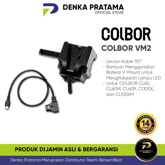 Jual Colbor V-Mount Adaptor Lock Battery Mount Plate - VM2 - Jakarta Pusat - Denka Pratama ...