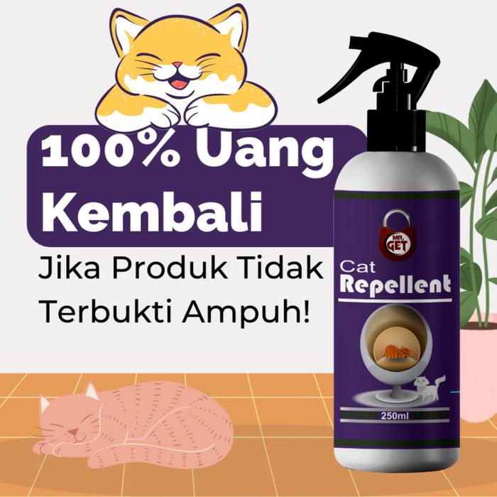 Promo Cairan Pengusir Kucing Pipis Pipis Berak Sembarangan / Pengusir ...