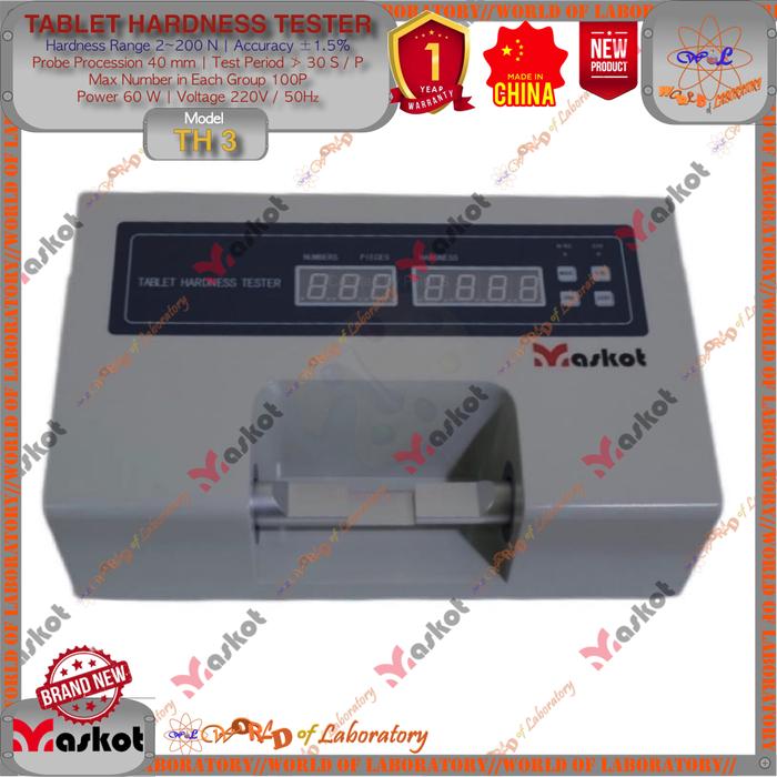 Jual MASKOT Tablet Hardness Tester (Uji Kekerasan Tablet) Model TH-3 ...
