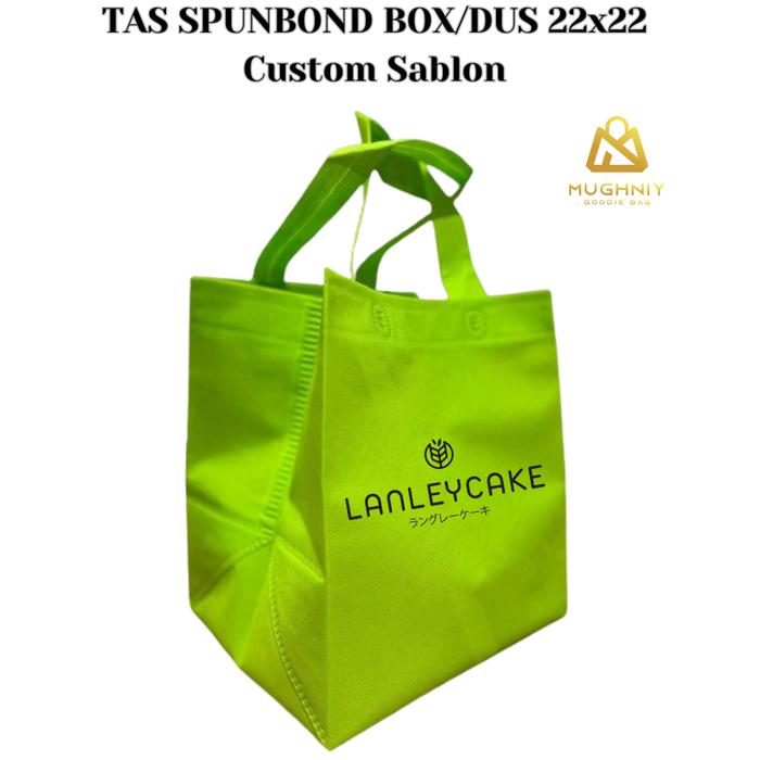 Jual Tas box Kue/Tas Bakery/Tas Catering/Tas Take away plus Sablon ...