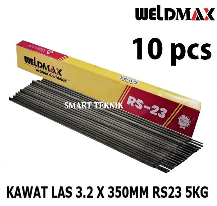 Jual Kawat Las Besi Elektroda 3.2 MM Welding murah 5 kg eceran - 10pcs ...
