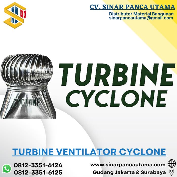 Jual JUAL TURBINE VENTILATOR CYCLONE ALUMUNIUM DAN STAINLESS STEEL L-60 ...