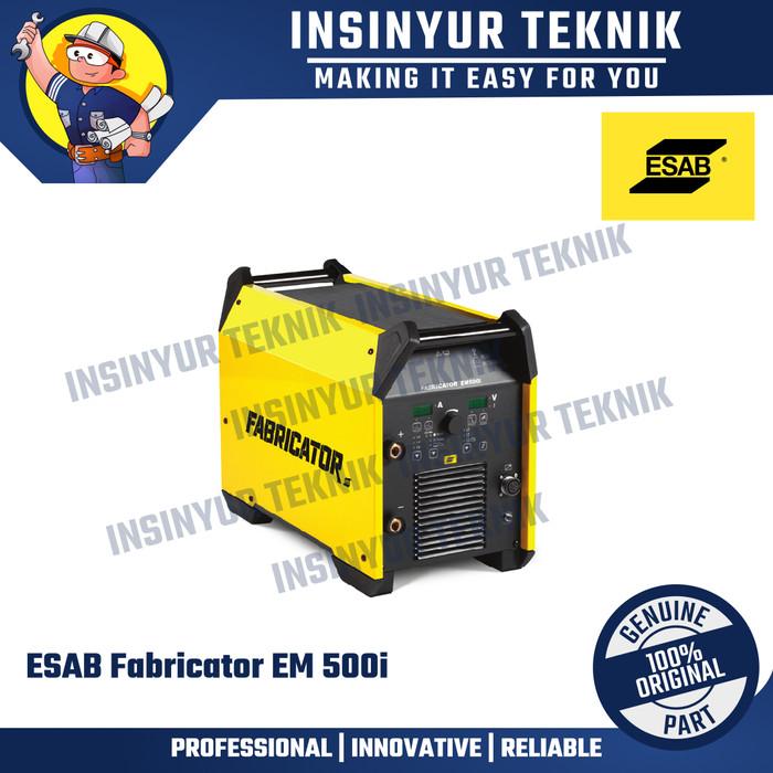 Jual Mesin Las ESAB 500A Welding Machine Fabricator EM 500i Set 0700020002 - Kota Balikpapan ...