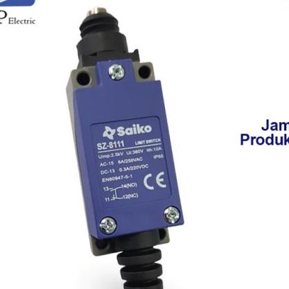 Jual Limit Switch Saiko Steel End Plunger SZ-8111 5A 250V 1NO+1NC - Jakarta Barat - GMP Elektrik ...