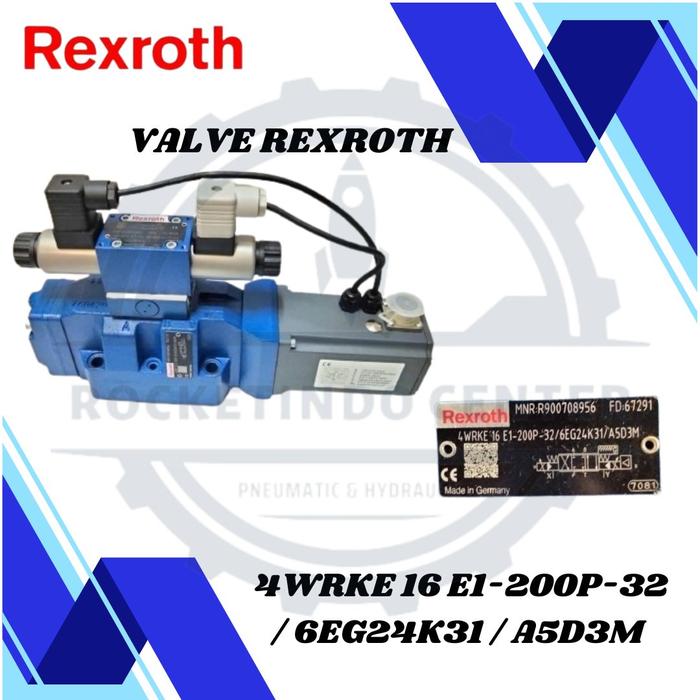 Jual 4WRKE VALVE REXROTH 4WRKE16E1-200P-32/6EG24K31/A5D3M - Jakarta Barat - Rocketindo Center ...