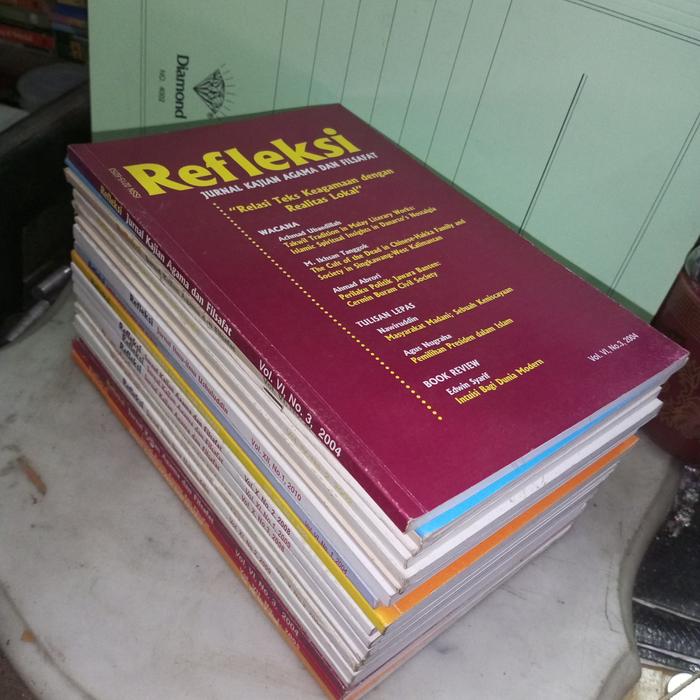 Jual buku , refleksi , jurnal kajian agama dan filsafat ,ada 20 buku ...