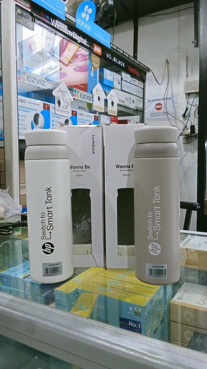 Jual Lock n Lock Exclusive Wanna Be Screw Tumbler Carry Handle 450ml - Kota Medan - D'king ...