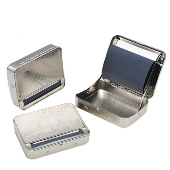 Jual Aksesoris / Alat Linting / Automatic Roll box Stainless Grey 78mm ...