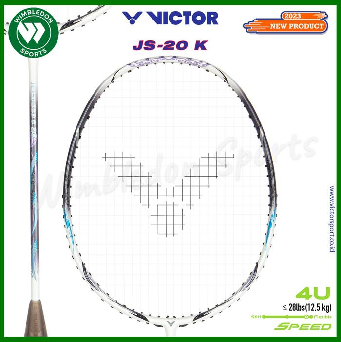 Jual Raket Badminton Victor Jetspeed S 20 K / Raket Victor JS-20 K ...