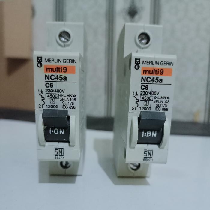 Jual MCB MERLIN GERIN NC45a 1P 6A - Jakarta Pusat - dan elektrik shop | Tokopedia