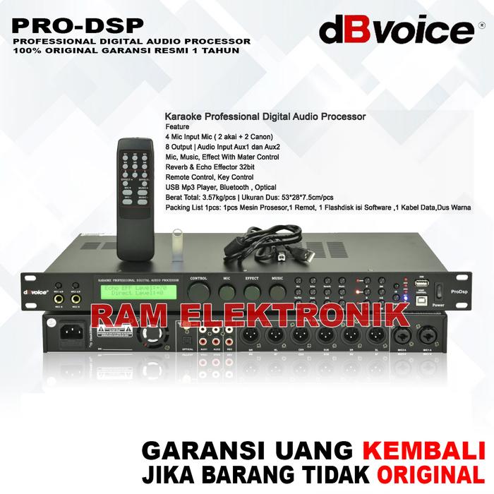Jual Digital Processor DB VOICE PRO DSP Management Karaoke Original ...