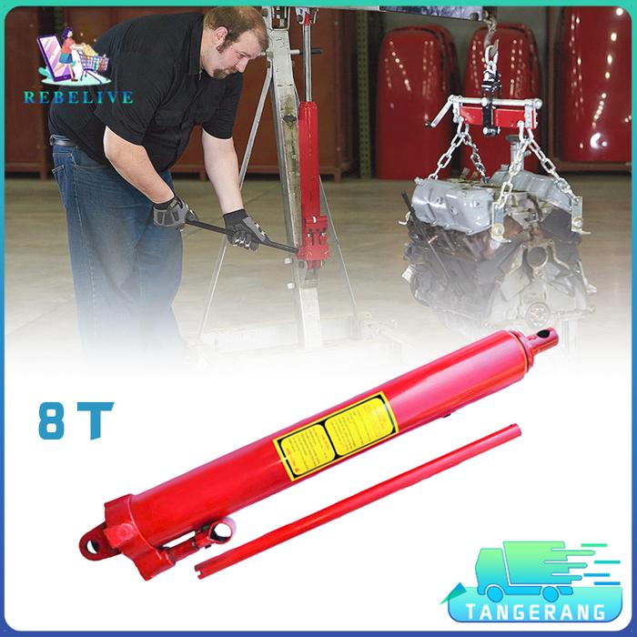 Jual 8 Ton Jack Hidrolik Single Piston Pump Jack Engine Crane Engine ...