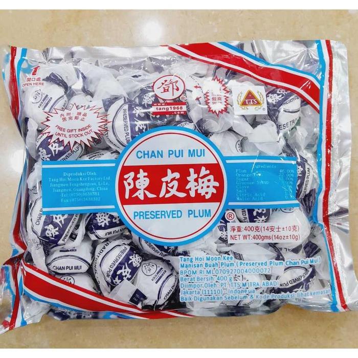 Jual THK Chan Pui Ying Che / Lemon / Pui Mui / Mix Fruit 400gr ...