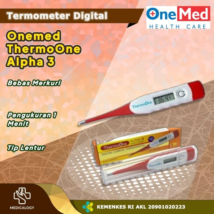 Jual Onemed Thermo One Alpha 3 Flexible Tip Termometer Digital Ujung ...