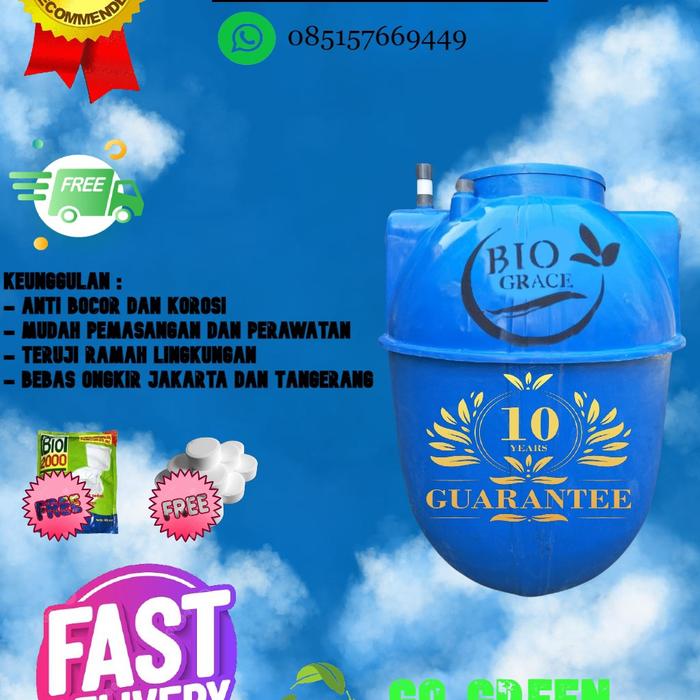 Jual Septic Tank Bio 1000 Liter, Septic Tank, BioTank, BioGuf, BioLuxs ...