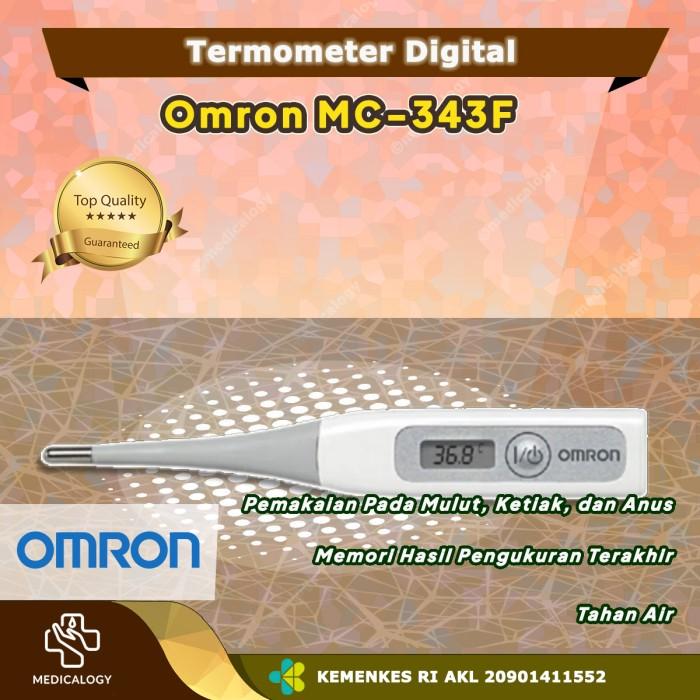 Jual Termometer Digital OMRON MC 343 Alat Ukur Suhu Badan Omron MC343 - Kab. Bantul - Medicalogy ...