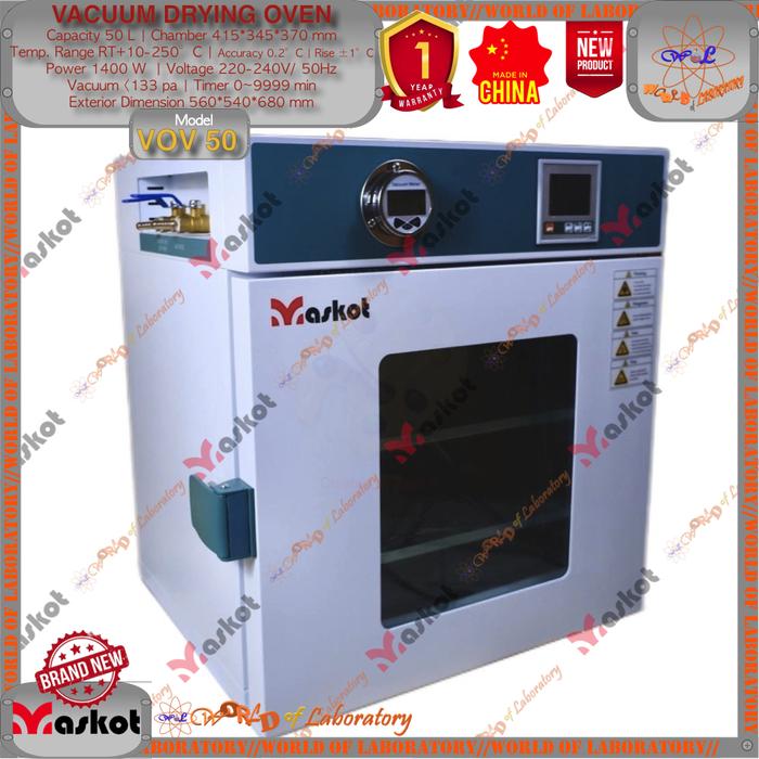 Promo MASKOT Digital Vacuum Drying Oven Laboratory Model VOV-50 ...