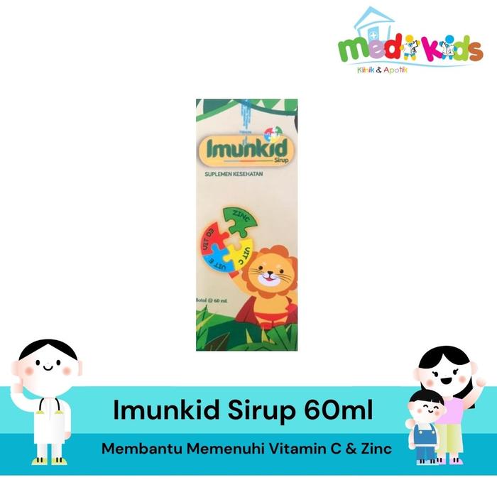 Jual Imunkid Syrup Imun Kid Sirup 60ml Vitamin Anak - Jakarta Barat ...