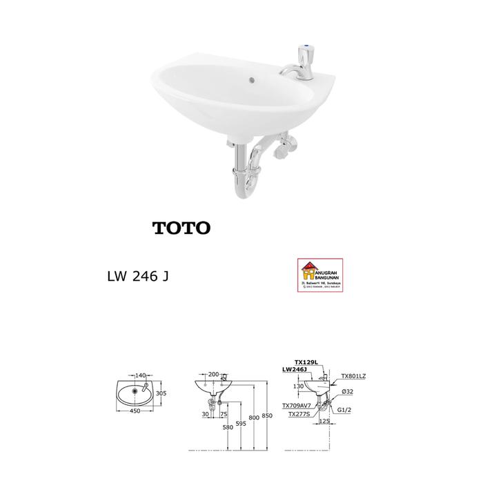 Jual TOTO sifon TX709AV7 - Kota Surabaya - Toko Anugrah Bangunan ...