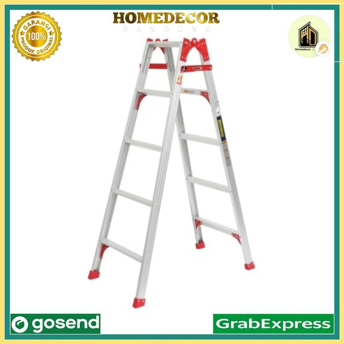 Promo Fixsteps Tangga Aluminium 2in1 5 Step / LADDER ALU KRISBOW MULTI ...