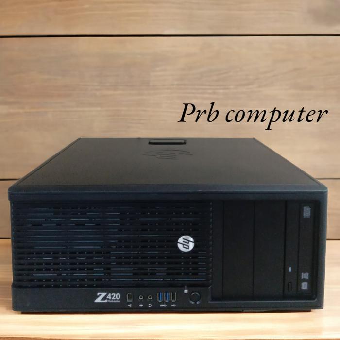 Jual PC SERVER HP Z420 WORKSTATION INTEL XEON E5 1607 RAM 8 GB SSD 512 ...