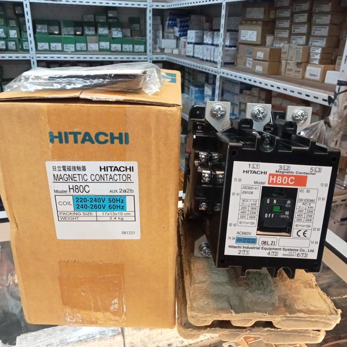 Jual Contactor HITACHI H80C 220V Original - Kota Bandung - Sampurna ...