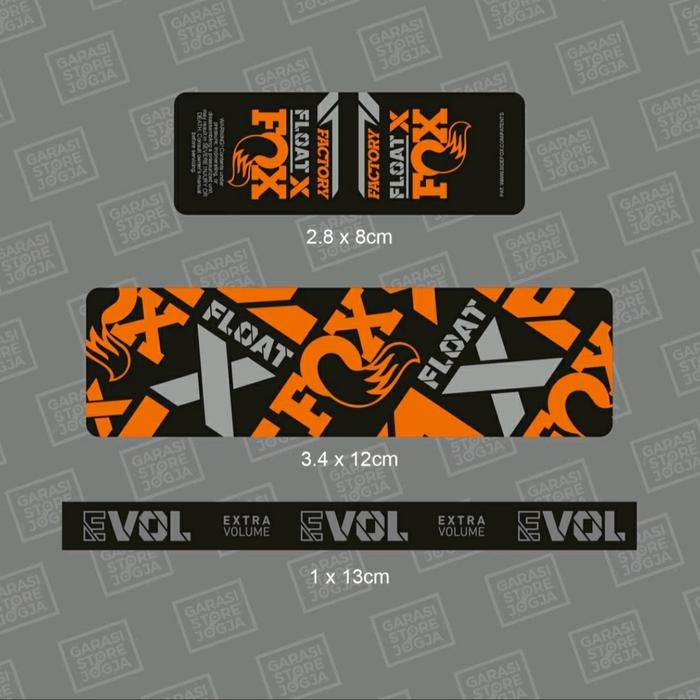 Jual Decal Stiker Rear Shox Fox Float X 2022 - Kota Yogyakarta - Garasi ...
