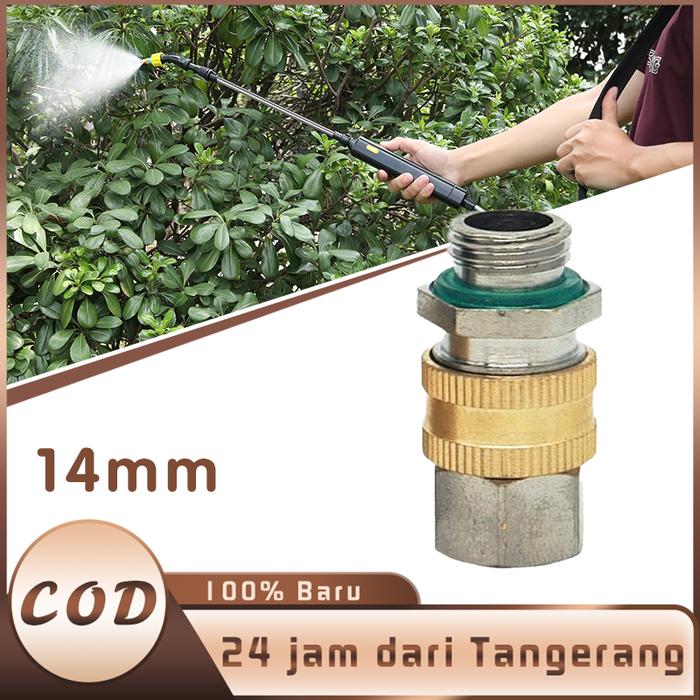 Jual 14mm Anti Kusut Quick Coupler Selang Kompressor Swivel - Kota ...