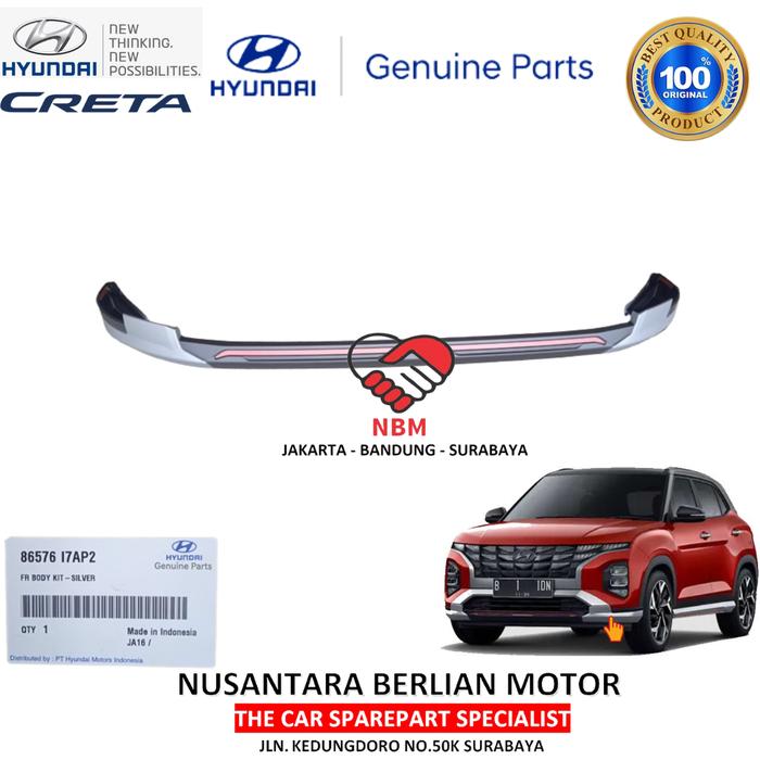 Jual SPOILER BUMPER BODY KIT HYUNDAI CRETA 86576-I7AP2 GENUINE PARTS ...