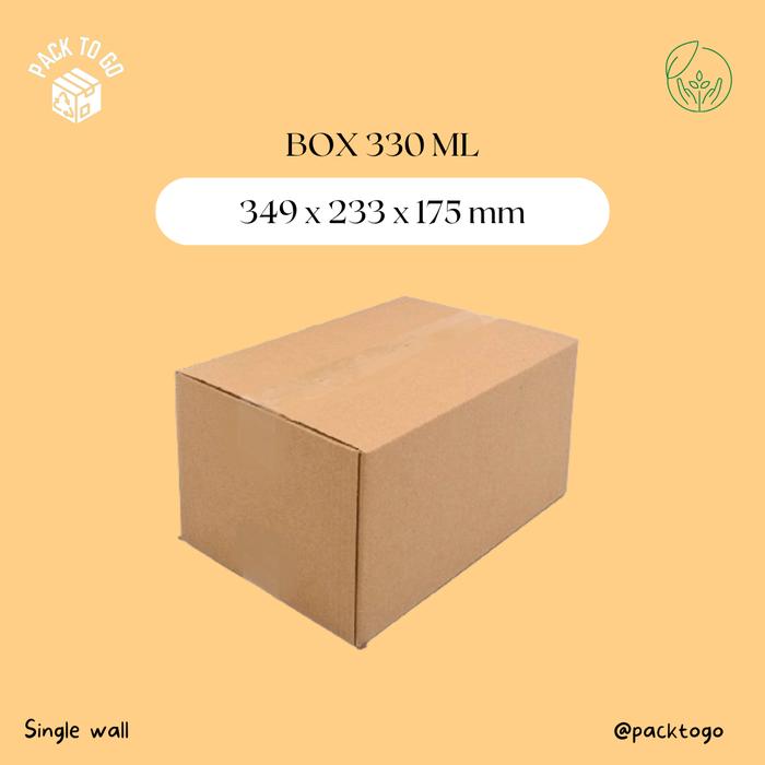Jual Box 330ml (uk 349x233x175mm) / Kardus/Dus Air Minum/Kotak Pindahan ...