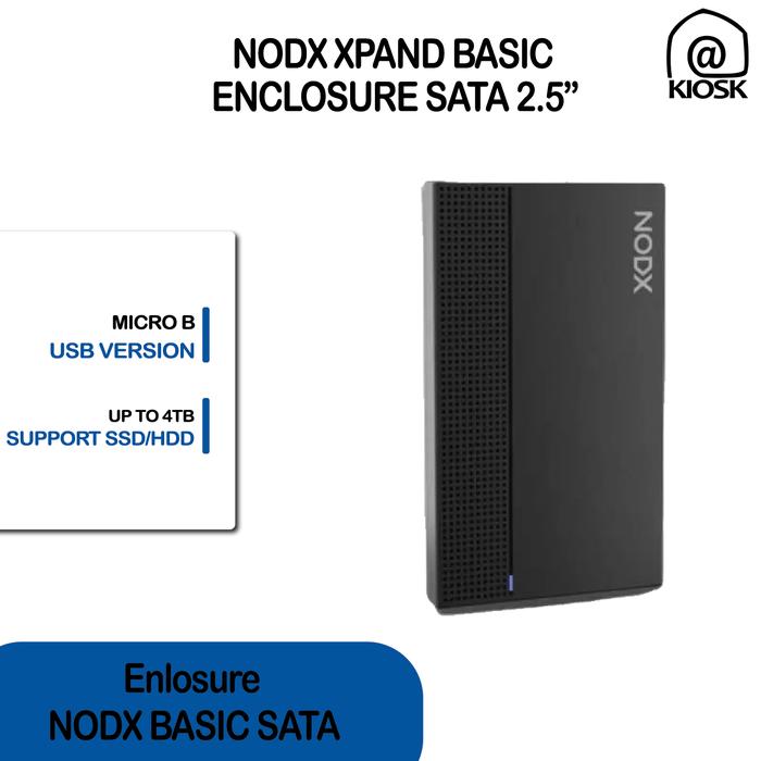 Jual NODX Xpand Enclosure Basic / SATA 2.5" HDD/SSD Casing Enclosure ...