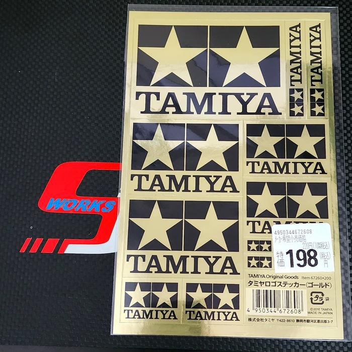 Jual Sticker Tamiya Original GOLD - Kota Surabaya - SJ TOYS | Tokopedia