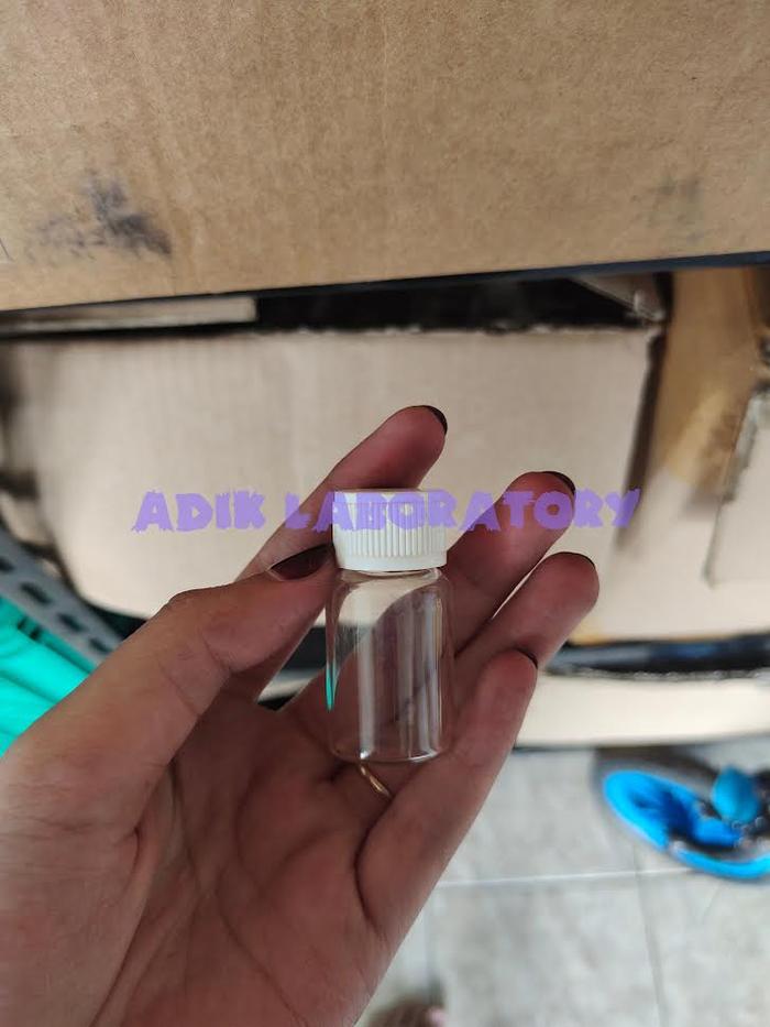 Jual BOTOL KACA 5ML TEBAL BENING TUTUP ULIR / BOTOL SAMPEL BENING 5ML ...