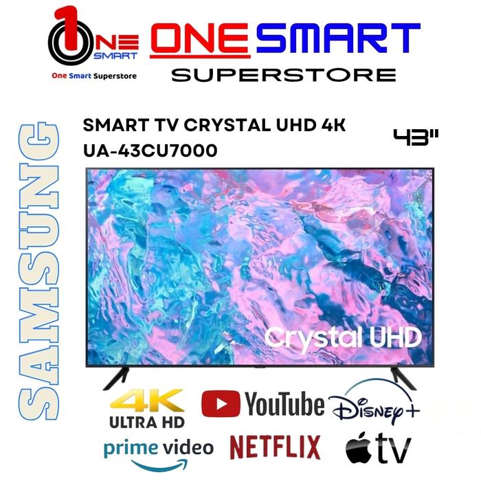 Jual Samsung UA43CU7000 Smart TV Crystal UHD 4K LED TV 43CU7000 43 Inch - Kota Depok - ONE SMART ...