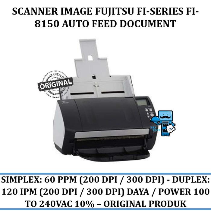 Promo Scanner Image Fujitsu Fi-Series Fi-8150 Auto Feed Document ...