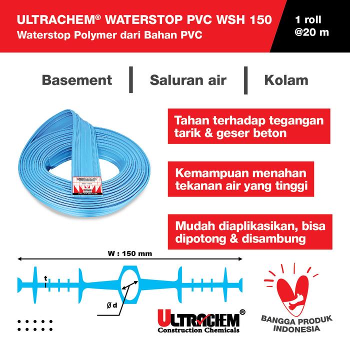 Promo Ultrachem Waterstop PVC WSH - 150 - Jakarta Pusat - Ultrachem ...