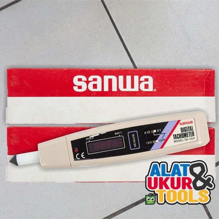 Jual SANWA SE200 Tachometer Digital - Jakarta Barat - Jual Alat Ukur_NEW | Tokopedia