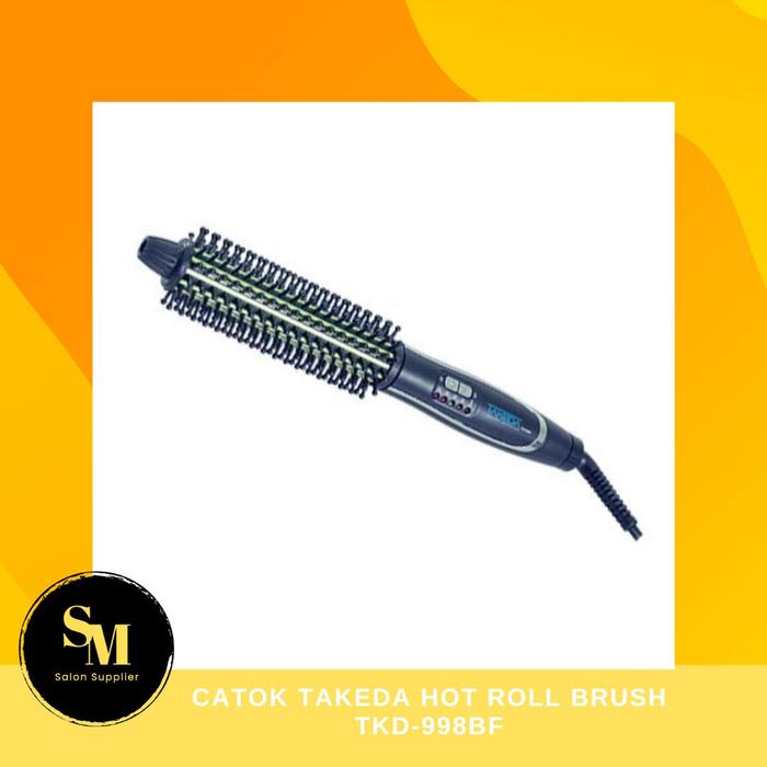 Jual Catok Takeda Hot Roll Brush Tkd-998bf - Catokan Curling Di Seller ...
