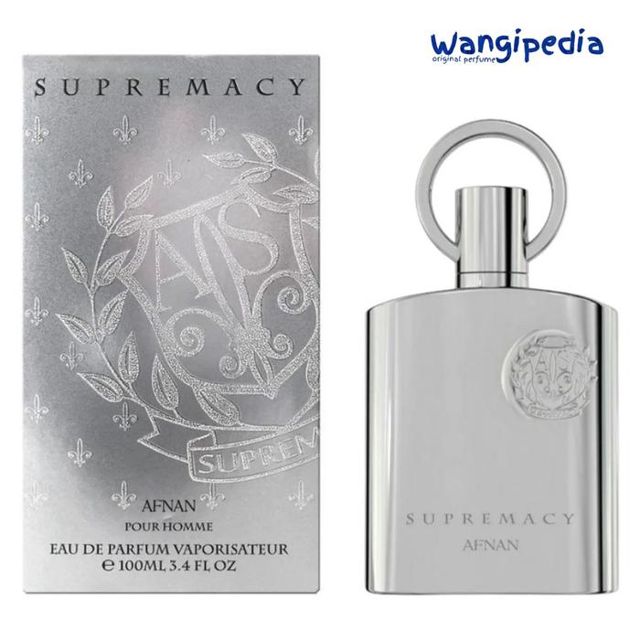 Jual Parfum Original Pria Afnan Supremacy Silver Pour Homme EDP ...