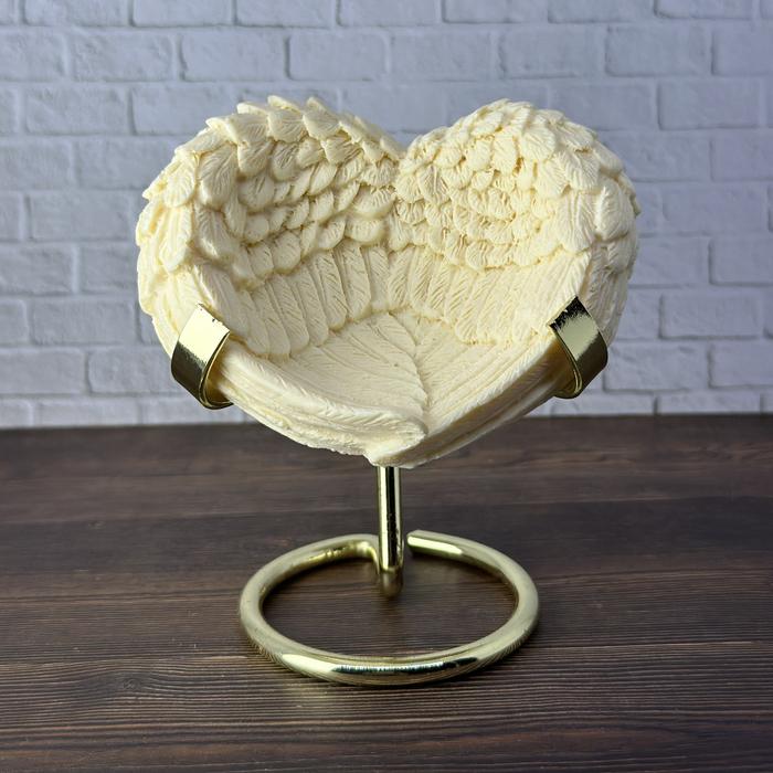 Jual Pajangan Ivory nut carving angel wings sayap bisa utk tatakan ...