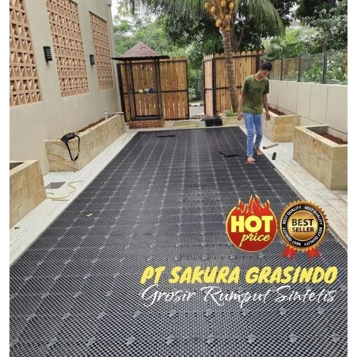 Jual Resapan Air Sintetis Karpet Alas Lantai Paving Drainase 100x100 cm ...