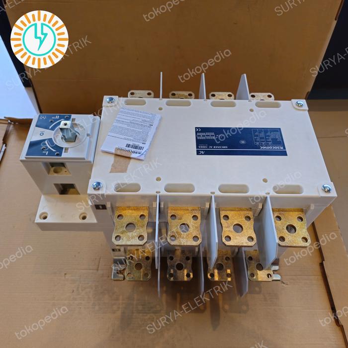 Jual COS SOCOMEC Change Over Switch Manual 1000A 1000 A Amper 4P 4Pole ...
