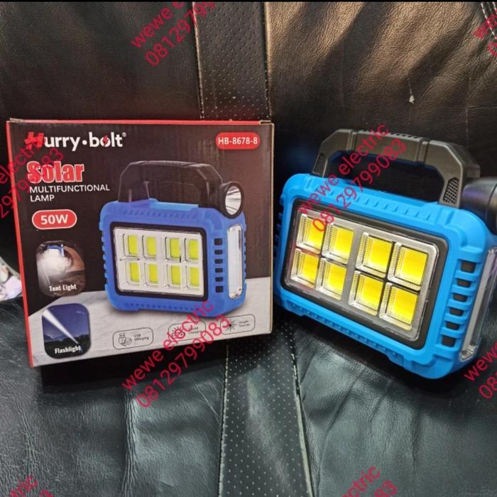 Jual senter led charge usb solar panel surya emergency flaslight led ...