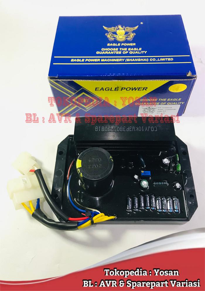 Jual AVR GENERATOR 10KW 3 PHASE 7 KABEL YC12000-026 AVR GENSET ...