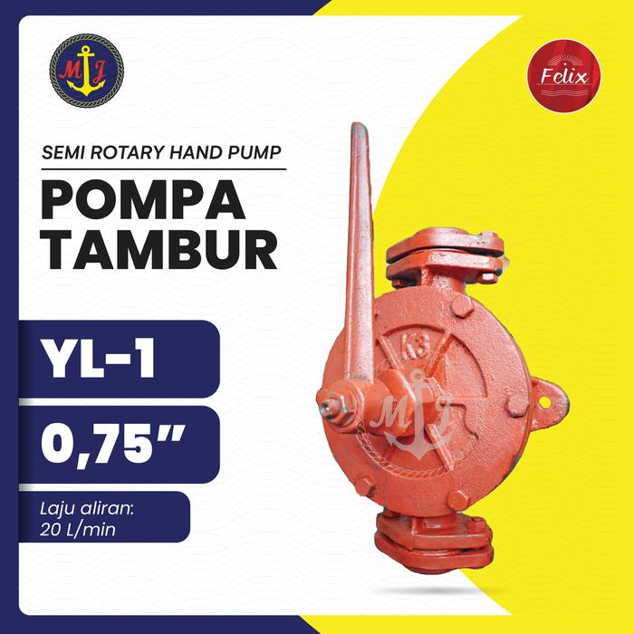 Jual POMPA TAMBUR SEMI ROTARY HAND PUMPS DIAMONDS UKURAN YL-1', 0,75" - Kota Surabaya - MJMARINE ...