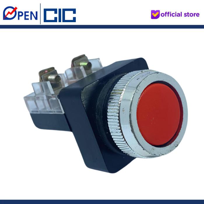 Jual PUSH BUTTON 1NO/1NC 25MM TBF-2511 CIC - Merah - Jakarta Pusat ...